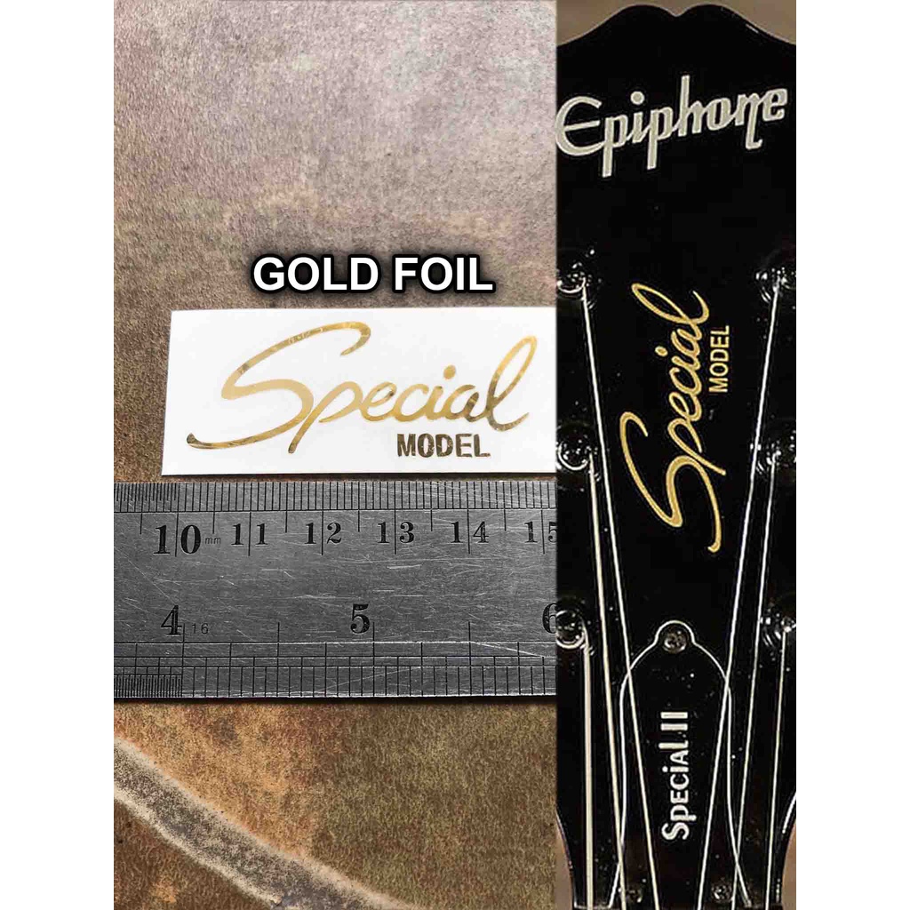 Special Model Writing Sticker for Guitar Headstock Gibson Epiphone Lp ...