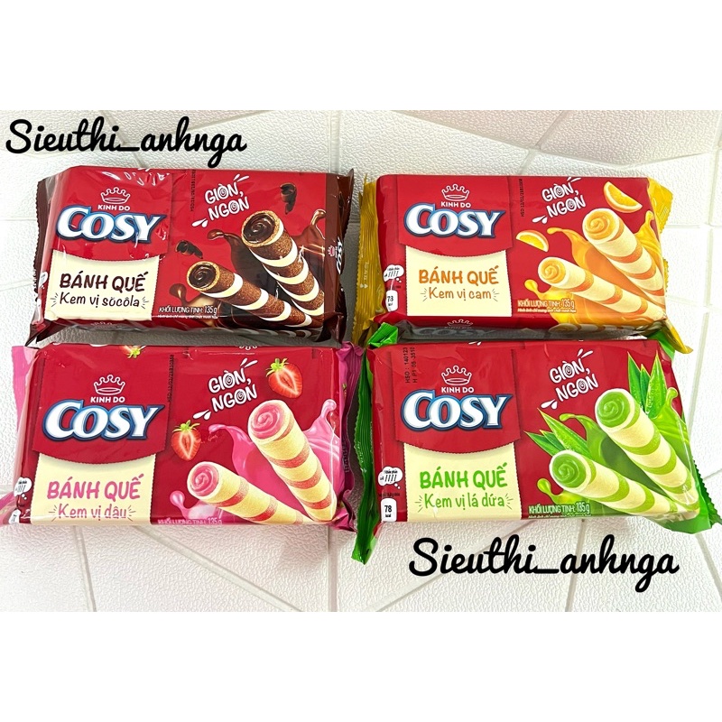 Cozy Kinh Do Waffles of All Flavors 117,6g | Shopee Malaysia