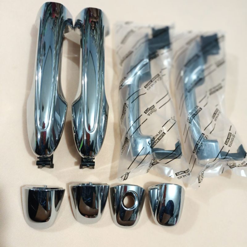 Outside door handle handle set chrome innova reborn fortuner hilux ...