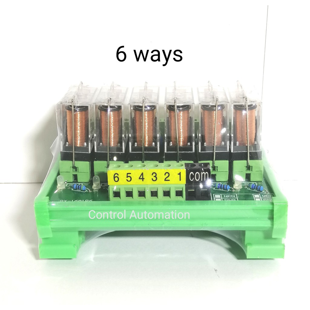 G2R-1-E 24VDC Omron Relay 16A 1N0+1NC, Interface Relay Module 6 ...