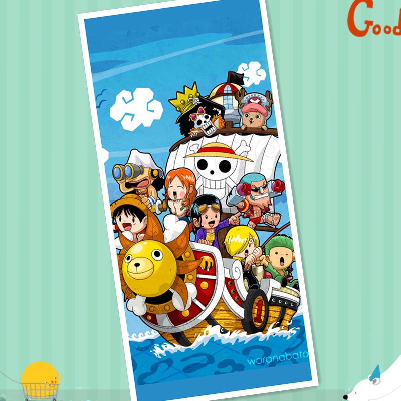 ONE PIECE Anime towel and bath towel for adults CUSTOMIZE TOWEL anime ...