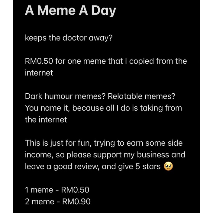 A Meme A Day Funny Memes For You From The Internet | Shopee Malaysia