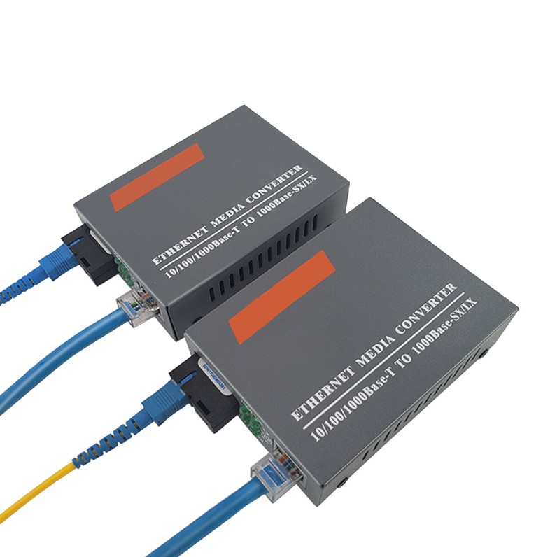 Alli 1 Pair HTB-GS-03 A/B Gigabit Fiber Optical Media Converter 1000Mbps Single Mode | Shopee ...