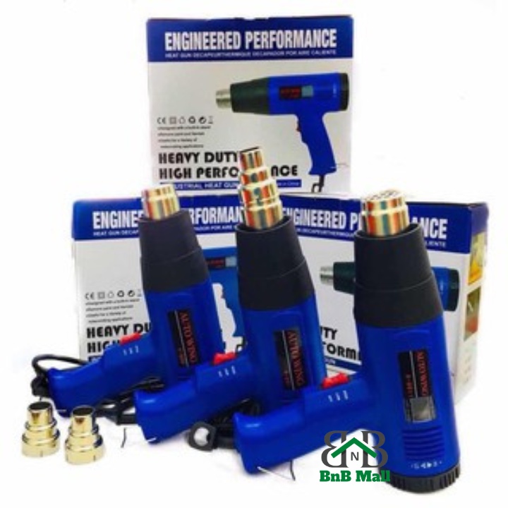 HOT AIR BLOWER GUN Hotgun Auto Wing Heat Gun Packing Heat Blower Tinted ...