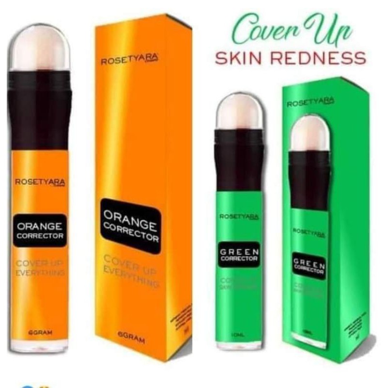 💥100% ORI HQ💥READY STOCK ROSETYARA NEW GREEN & ORANGE CORRECTOR POWER ...