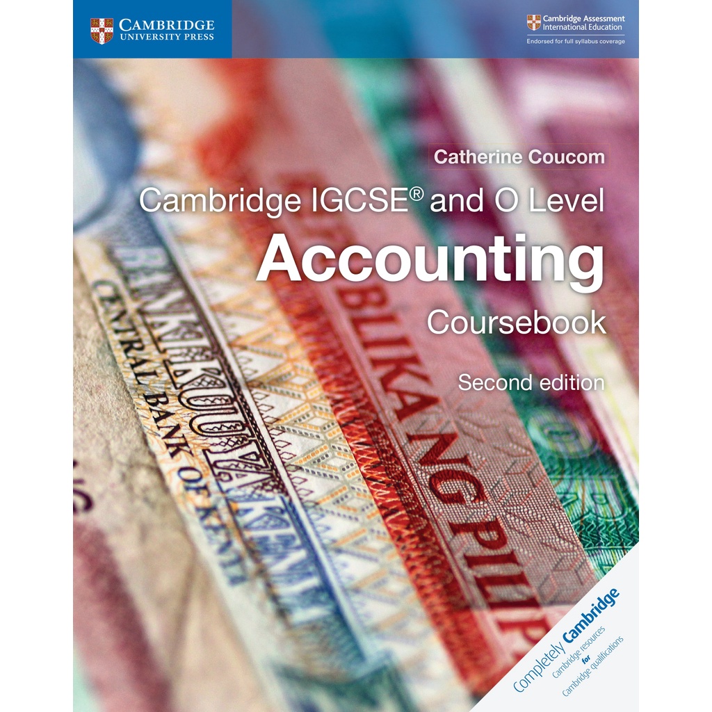 Cambridge IGCSE® and O Level Accounting Coursebook & Workbook | Shopee ...