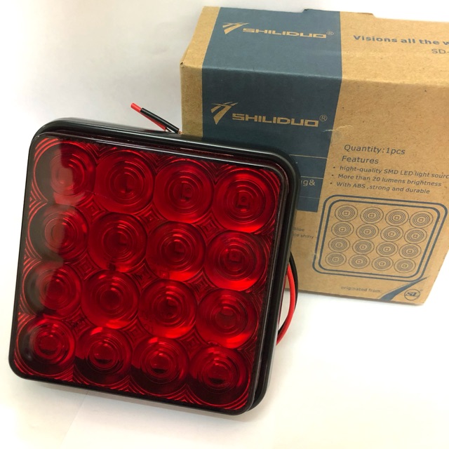 SLD LED Lorry Brake Lamp and brake flasher lamp(24v/12v) | Shopee Malaysia