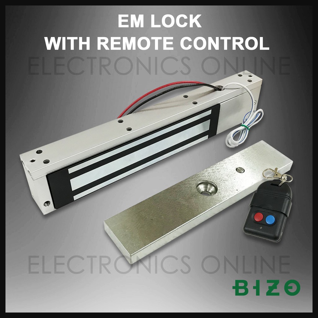 EM Lock Remote Control All In One EM Lock Door open time 3-4 seconds ...