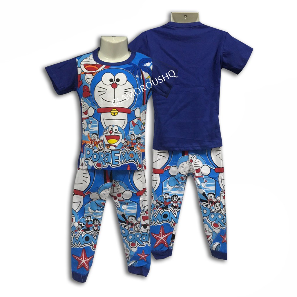 DORAEMON KID'S CARTOON PYJAMAS / BAJU KANAK-KANAK | Shopee Malaysia