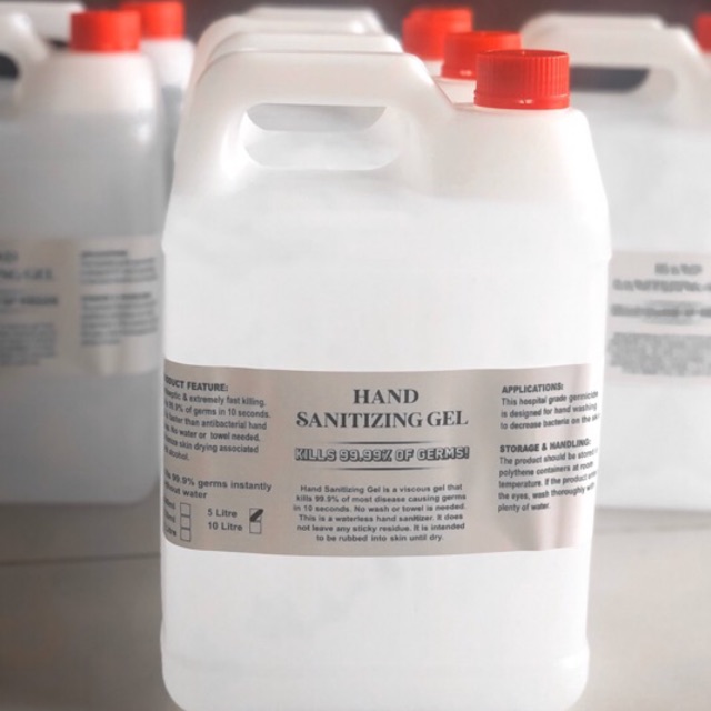 (Ready Stock) Hand Sanitizers Big Bottle 5L 75% Alcohol(Hospital Grade ...