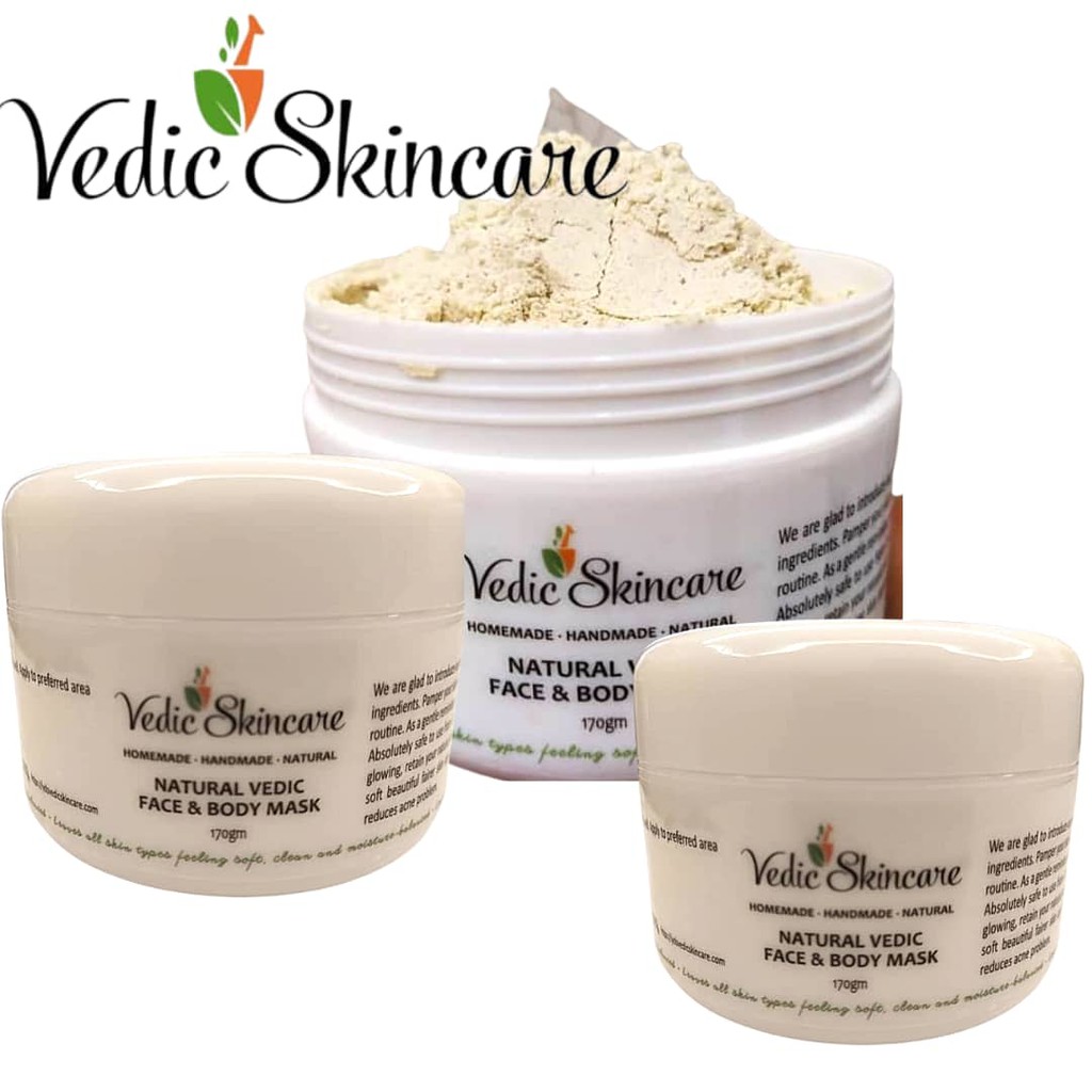 NATURAL VEDIC FACE & BODY MASK(homemade) | Shopee Malaysia