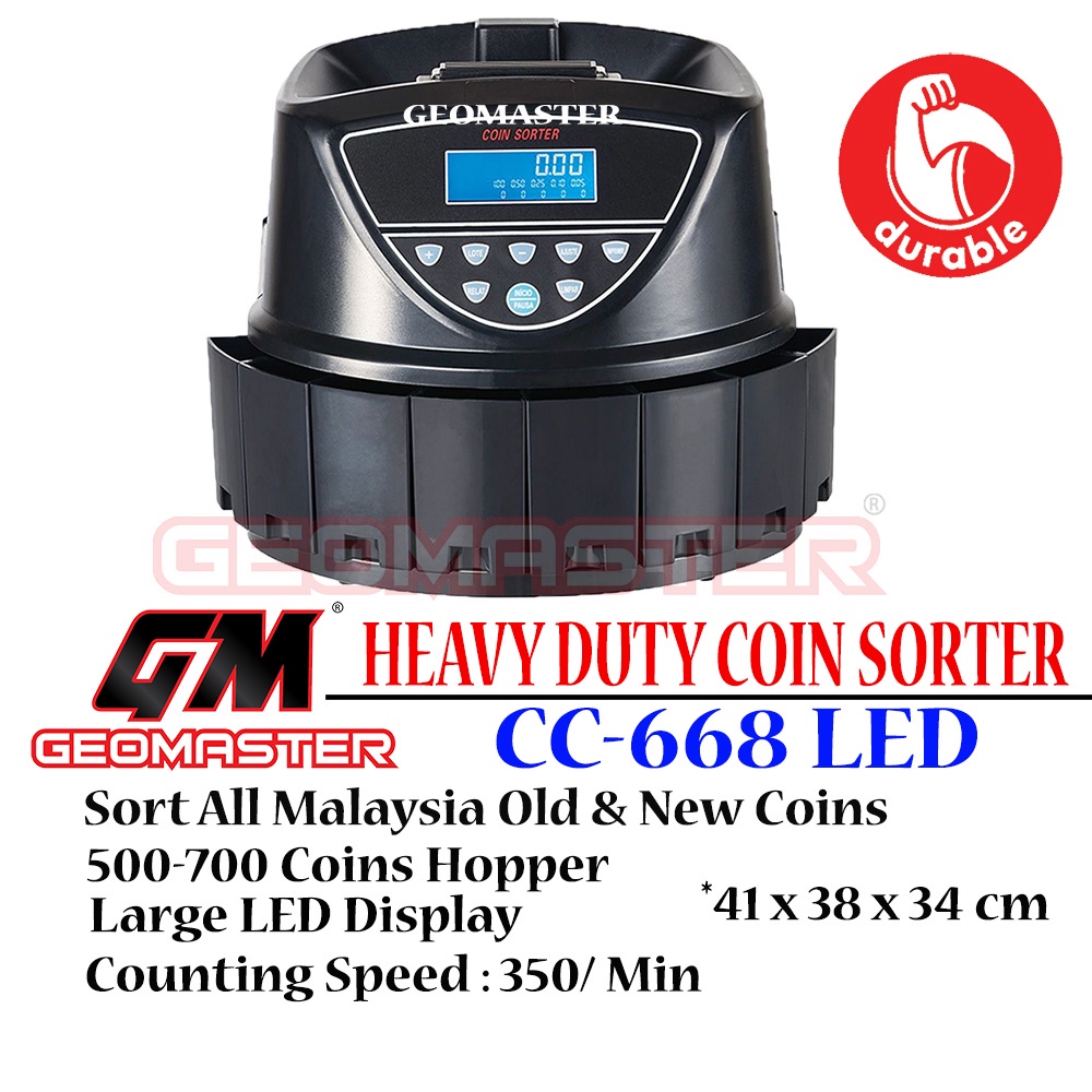 Geomaster Coin Counter / Coins sorter - Stock Ready - High Quality ...