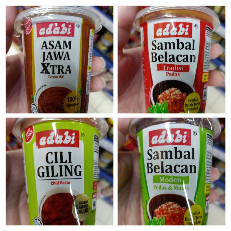🔥 POST EVERYDAY 🔥 ADABI SAMBAL BELACAN/ ASAM JAWA/ PASTE CHILI | Shopee ...