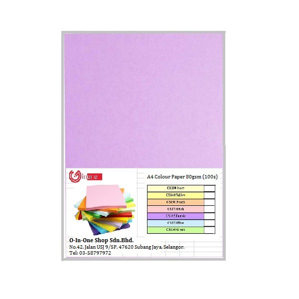 A4 Light Colour Paper 80gsm (100pcs) | Shopee Malaysia