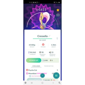 (488) Legendary Cresselia Pokemon Go Trade | Shopee Malaysia