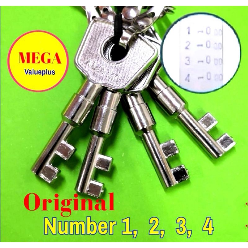 Amano Station Key No.1,2,3,4 ( Original Japan ) | Shopee Malaysia