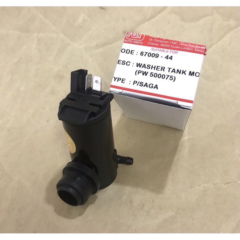 Washer Wiper Tank Motor With Bush Wira Saga Iswara BLM FLX FL Satria ...