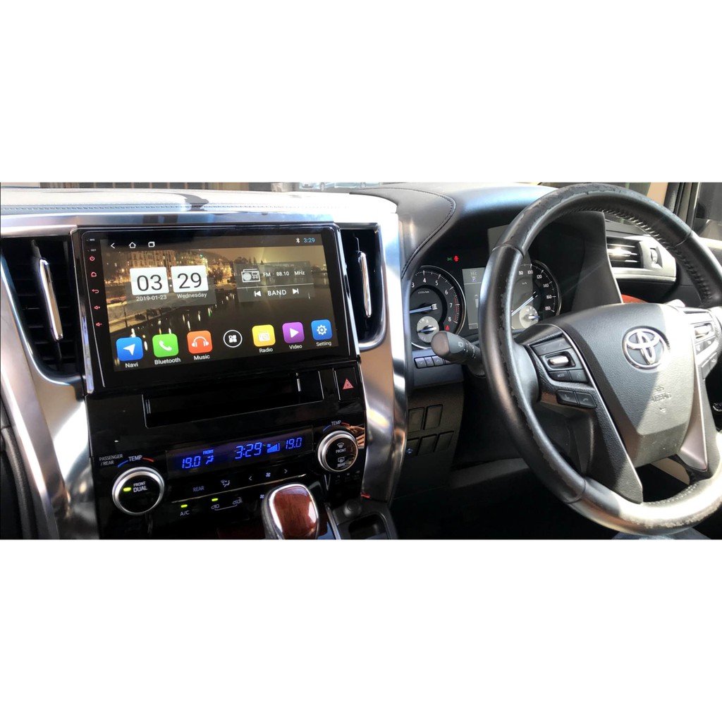 TOYOTA ALPHARD VELLFIRE ANH30 2015-2020 10 INCH IPS SCREEN CAR ANDROID ...