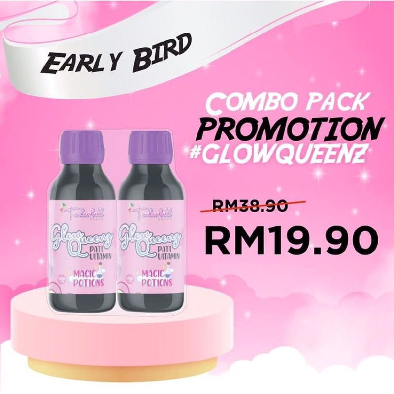 Glow Queen Original Ready Stock Shopee Malaysia