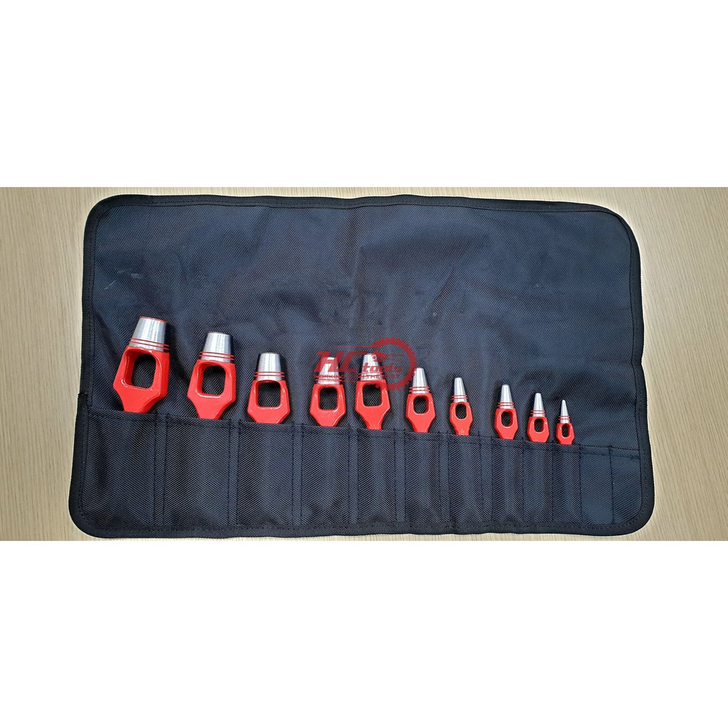 Round hole punch set of 10 from 3 to 25mm, gasket hole punch 10 pieces ...