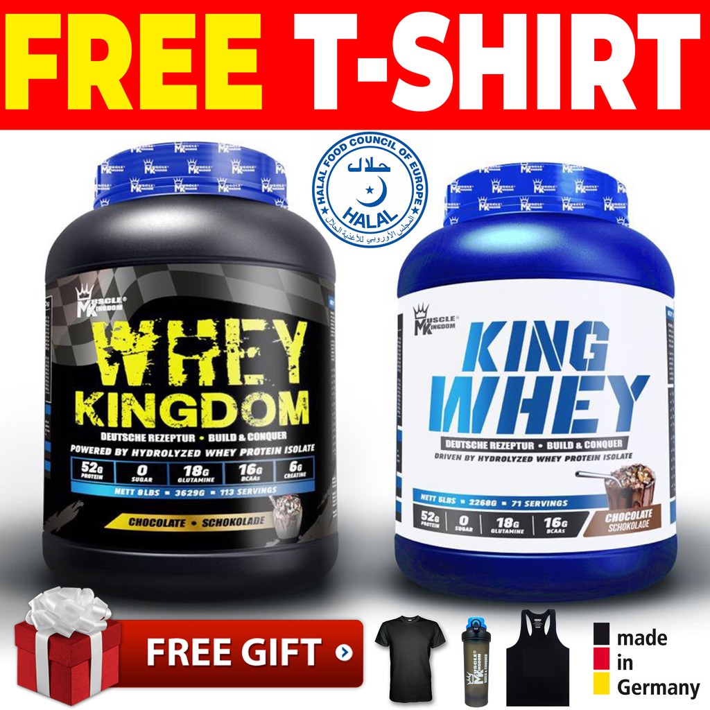 Whey Kingdom 52.2G Protein Muscle Kingdom King Whey Isolate Protein ...