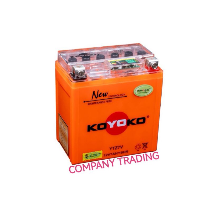 YTZ7V KOYOKO NANOGEL BATTERY (YAMAHA NVX 155 / N-MAX 155) | Shopee Malaysia