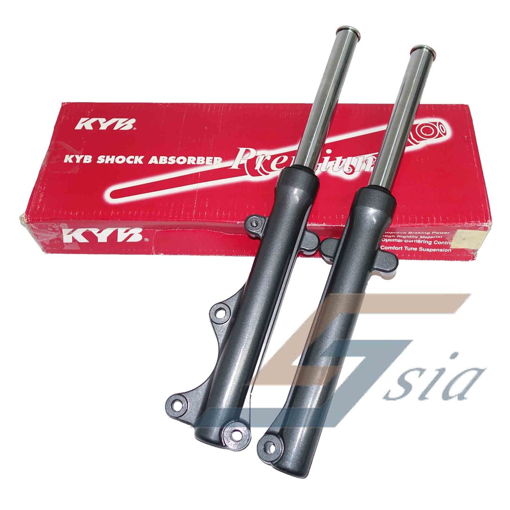 Yamaha LC135 V1 (5YP) KYB Front Fork Assembly (Circuit Silver) | Shopee Malaysia