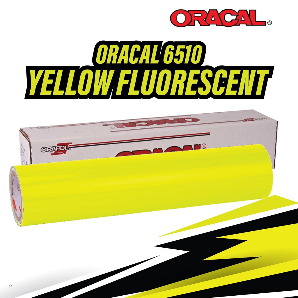 ORACAL 6510 Fluorescent Cast Original 1x4FT/Sticker Cutting Car ...