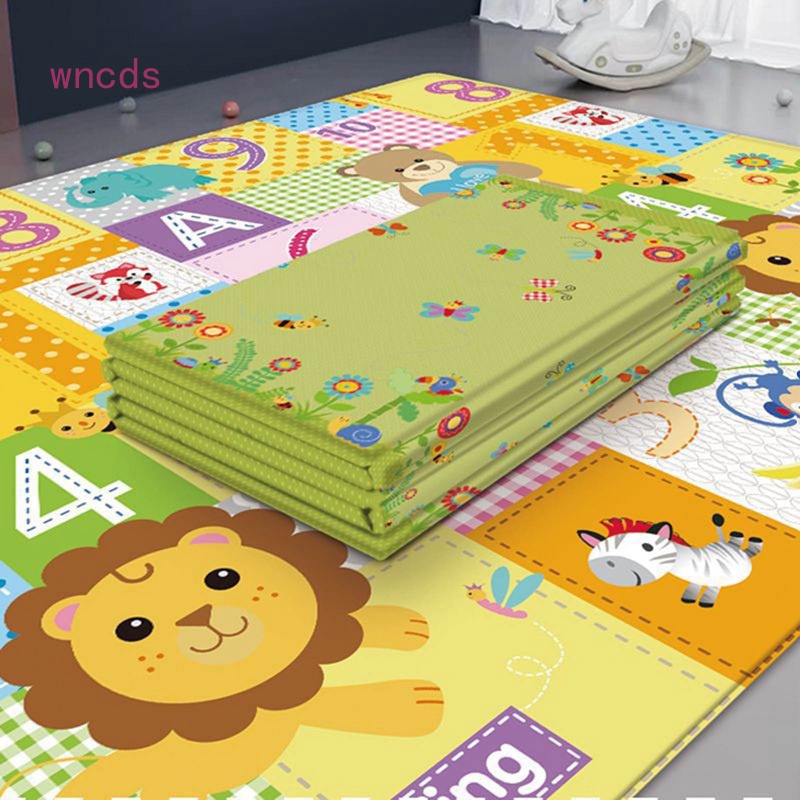Baby Play Mat Foldable Playmat Extra Large Foam Mat Reversible Baby ...