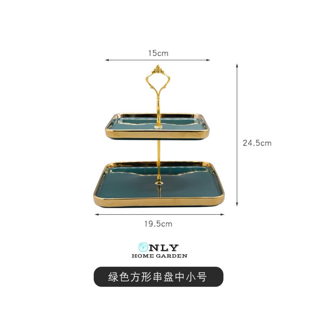 OnlyHomeGarden🔥FREE GIFT🔥READY STOK Multi-Layer 3 Tier 2 Tier Dessert ...