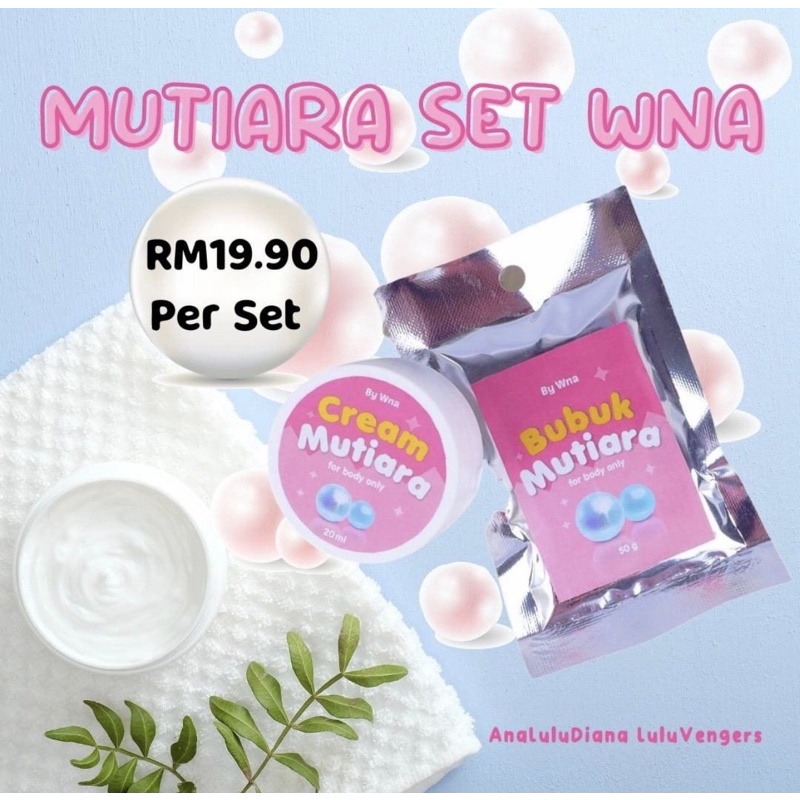 Bubuk Mutiara & Cream Mutiara By WNA | Shopee Malaysia
