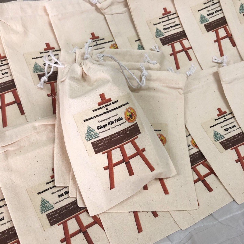 (Size B) Custom Print 1pcs Pouchbag Bag Uncang Goodies Size B ...