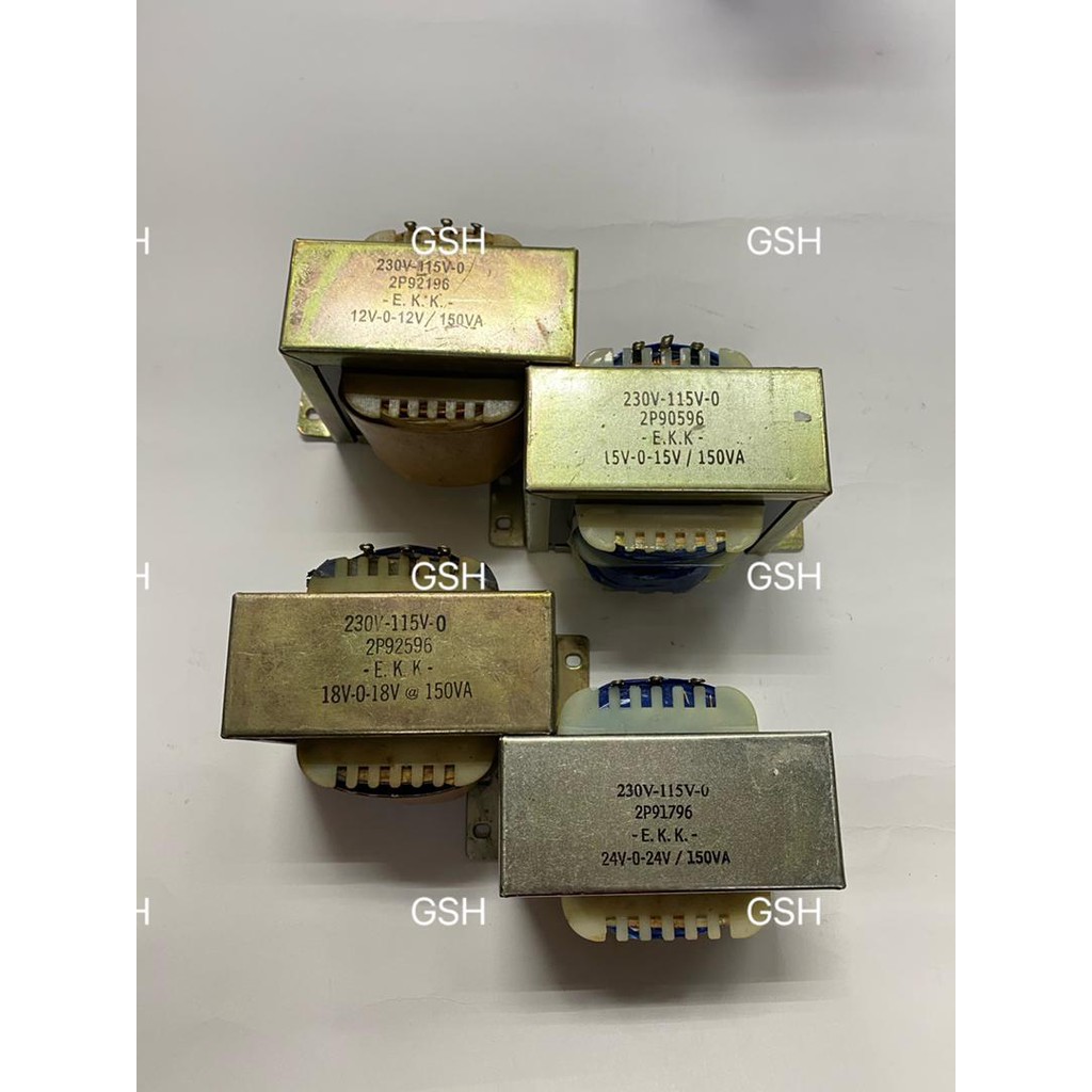 EKK 12V-0-12V@150VA/15V-0-15V@150VA/18V-0-18V@150VA/24V-0-24V@150VA ...