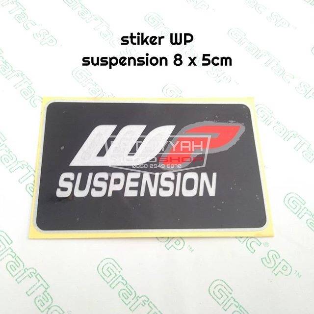 Wp suspension Sticker 8x5 cm | Shopee Malaysia