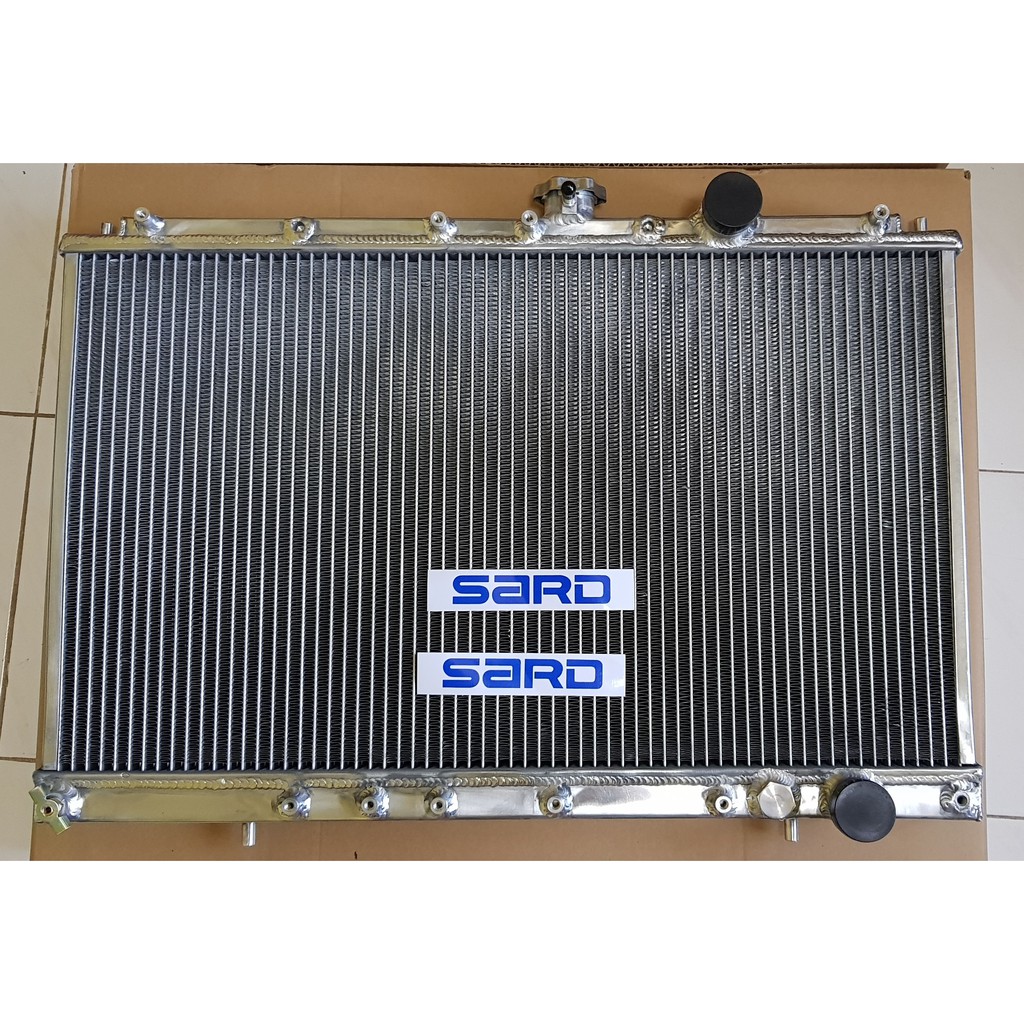 SARD Sport Racing Radiator Aluminium Double Layer 2 Rows MANUAL EVO 123 ...