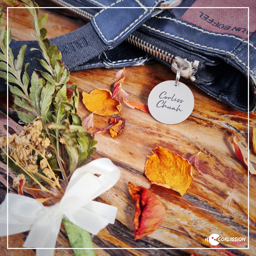 Custom Name Zipper Tag Stainless Steel Aluminium Personalize Gift ...