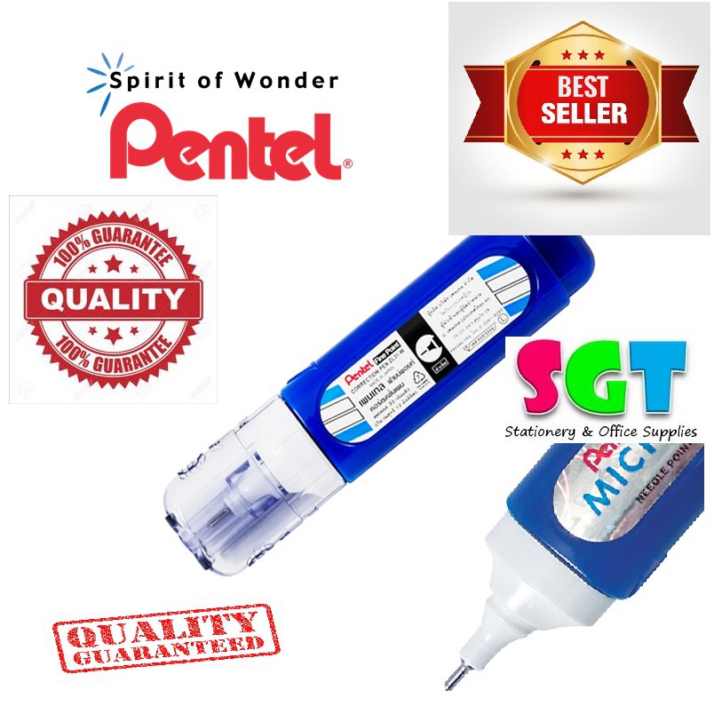 Pentel Correction Pen 12ML (ZL31-W) | Shopee Malaysia