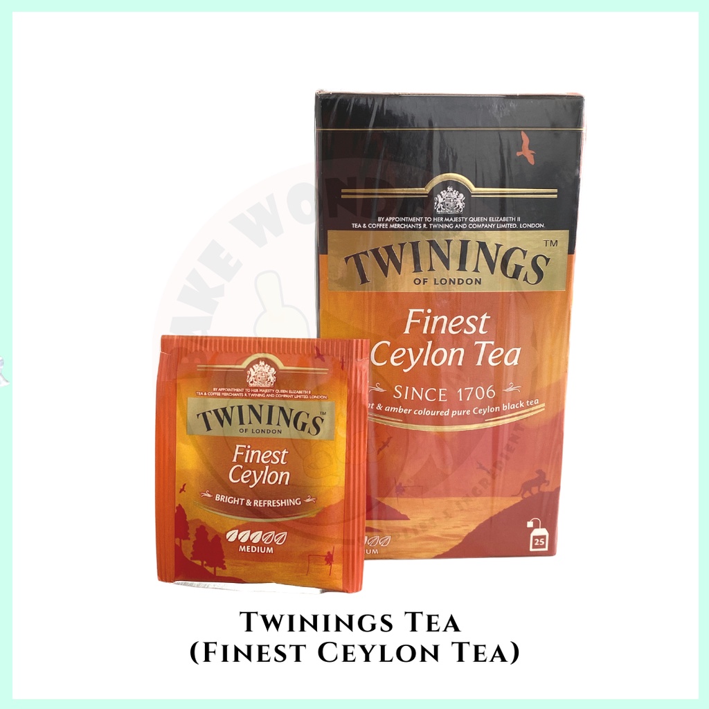(BOX) Twinings Tea Bags/ Twinning Tea Sachet/Twinnings English Tea ...