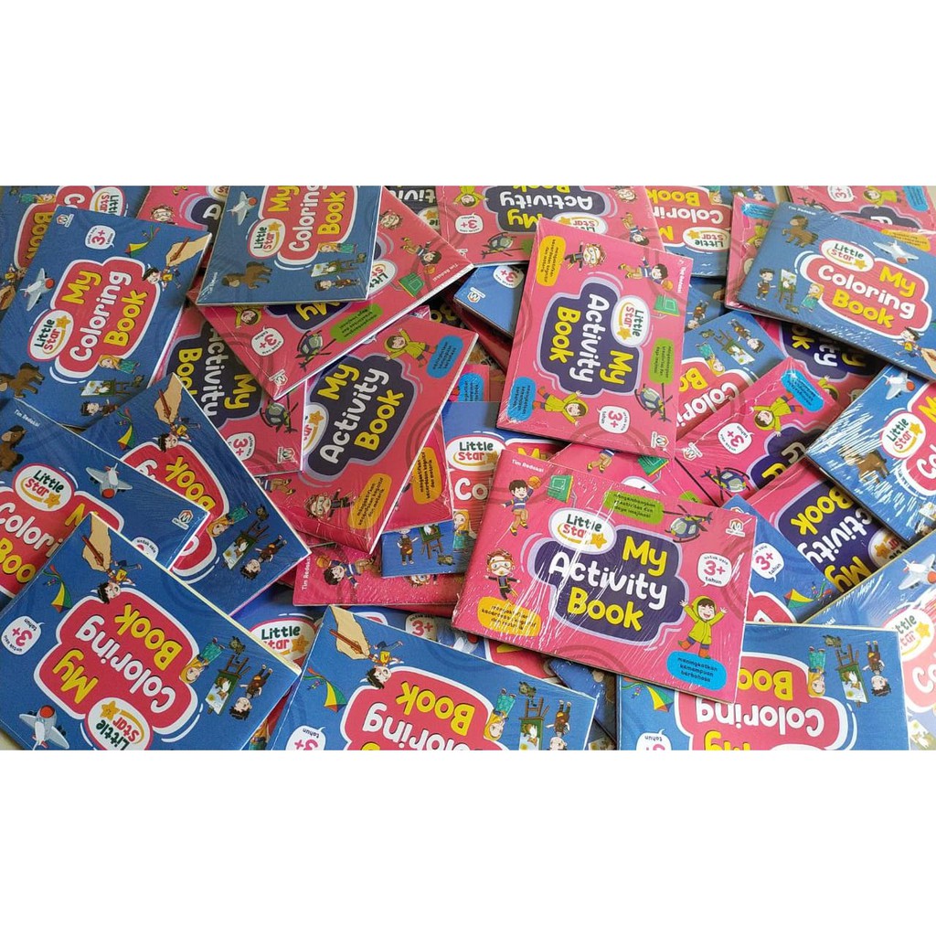 Little STAR My Activity Books Ziyad Books Sticker Book And Children's ...