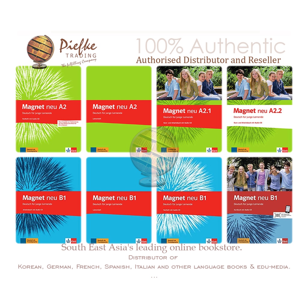 Magnet neu A2, A2.1, A2.2, B1 (Goethe Zert): Testheft, student book ...