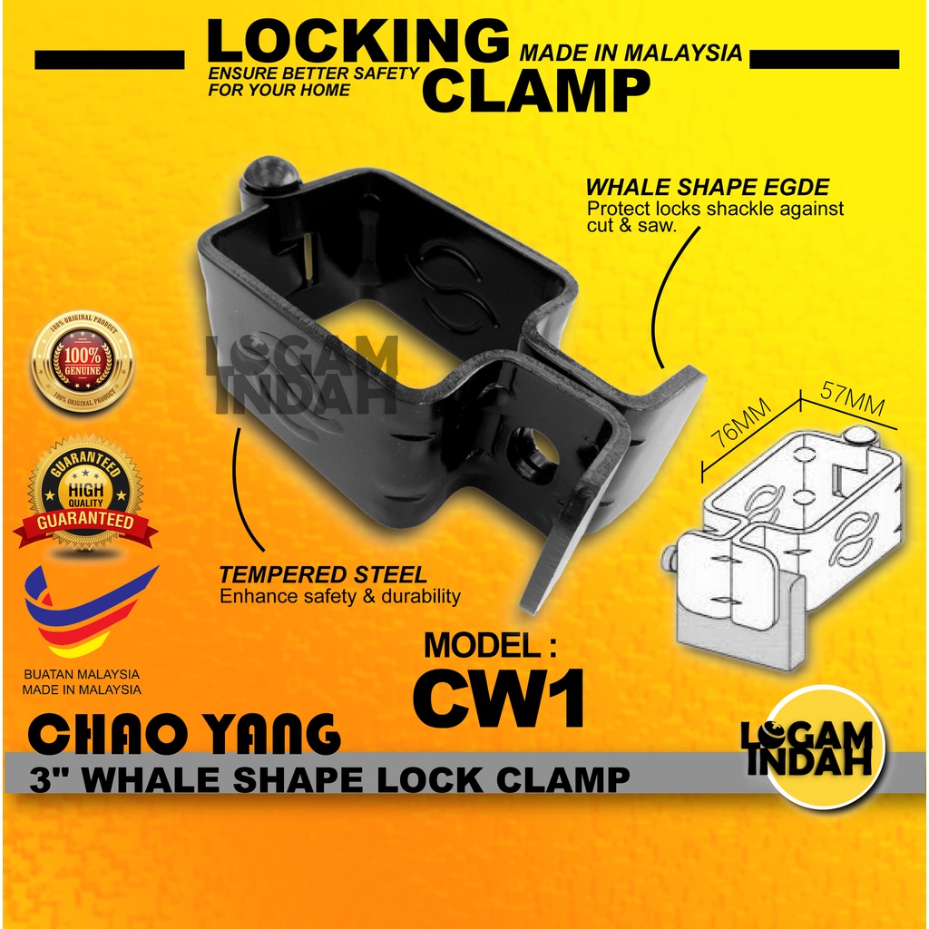 CHAO YANG WHALE TYPE LOCKING CLAMP CW1 / HEAVY DUTY LOCK CLAMP (MADE IN ...