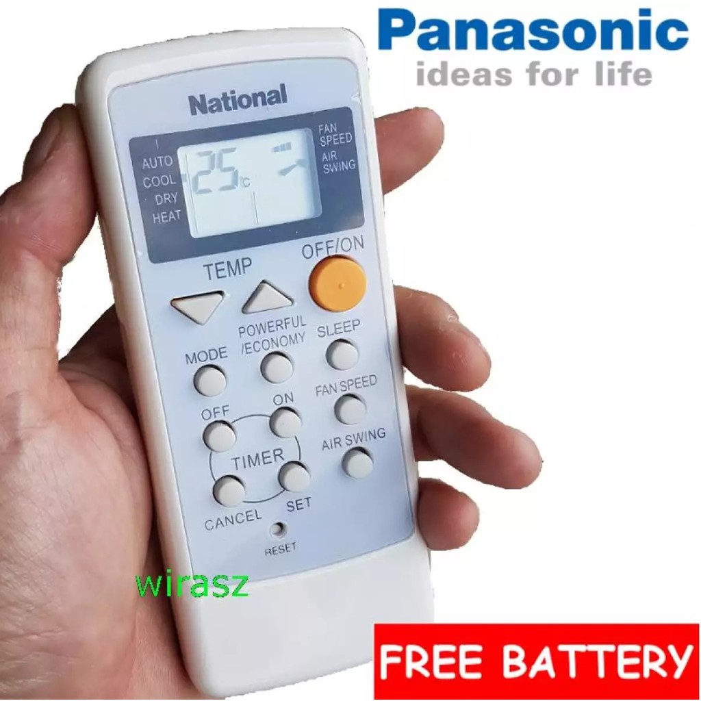 Panasonic NATIONAL Air Cond AIR REMOTE CONTROL air con CONDITIONING ...