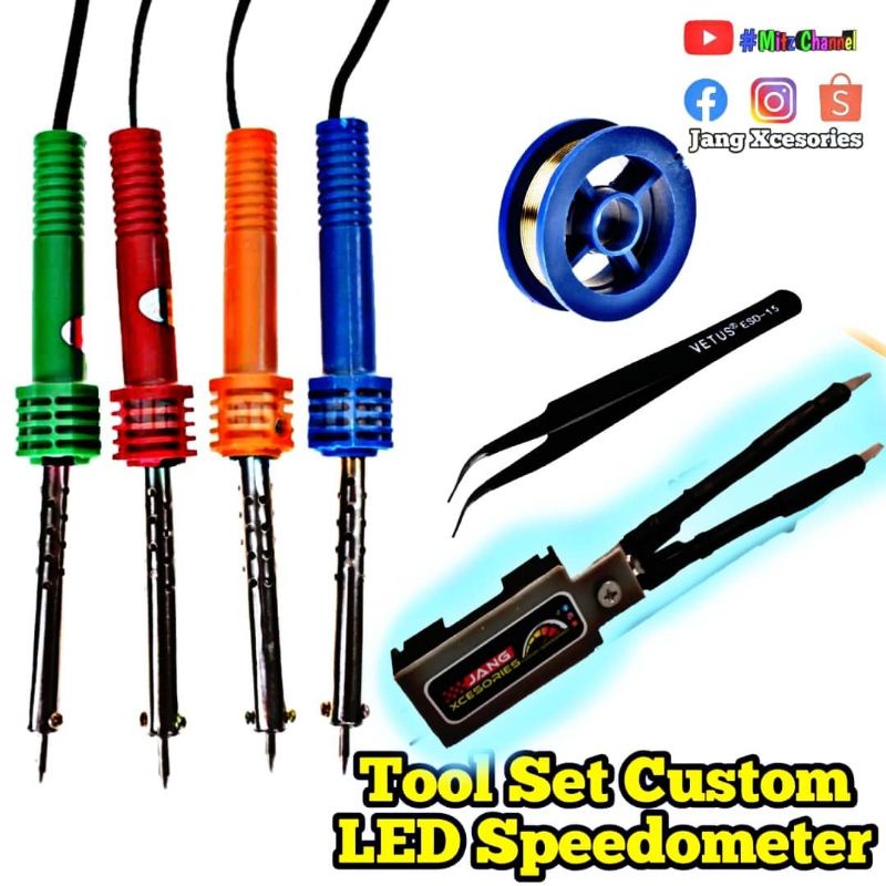 FULL SET SOLDERING TOOL (CUSTOM LED SPEEDOMETER) | Shopee Malaysia