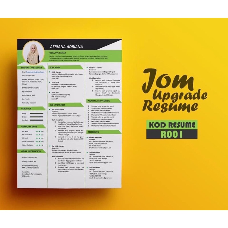 PAKEJ 13 TEMPLETE RESUME GRAFIK + 2 COVER LETTER + ICON PACK + 2 E-BOOK ...