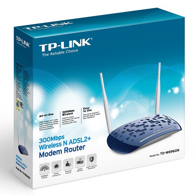 TP-LINK TD-W9960 300MBPS WIRELESS ADSL/VDSL MODEM THREE YEARS LIMITED HARDWARE WARRANTY | Shopee ...