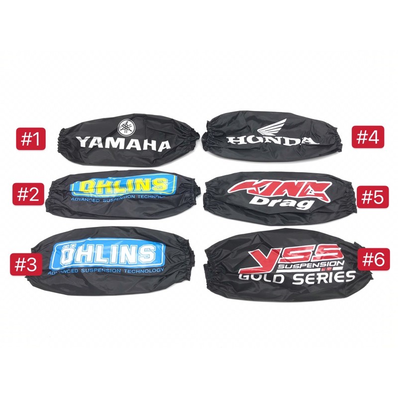 SARUNG MONOSHOCK YAMAHA HONDA OHLINS YSS KINGDRAG Y15ZR MT15 FZ150 R15 ...
