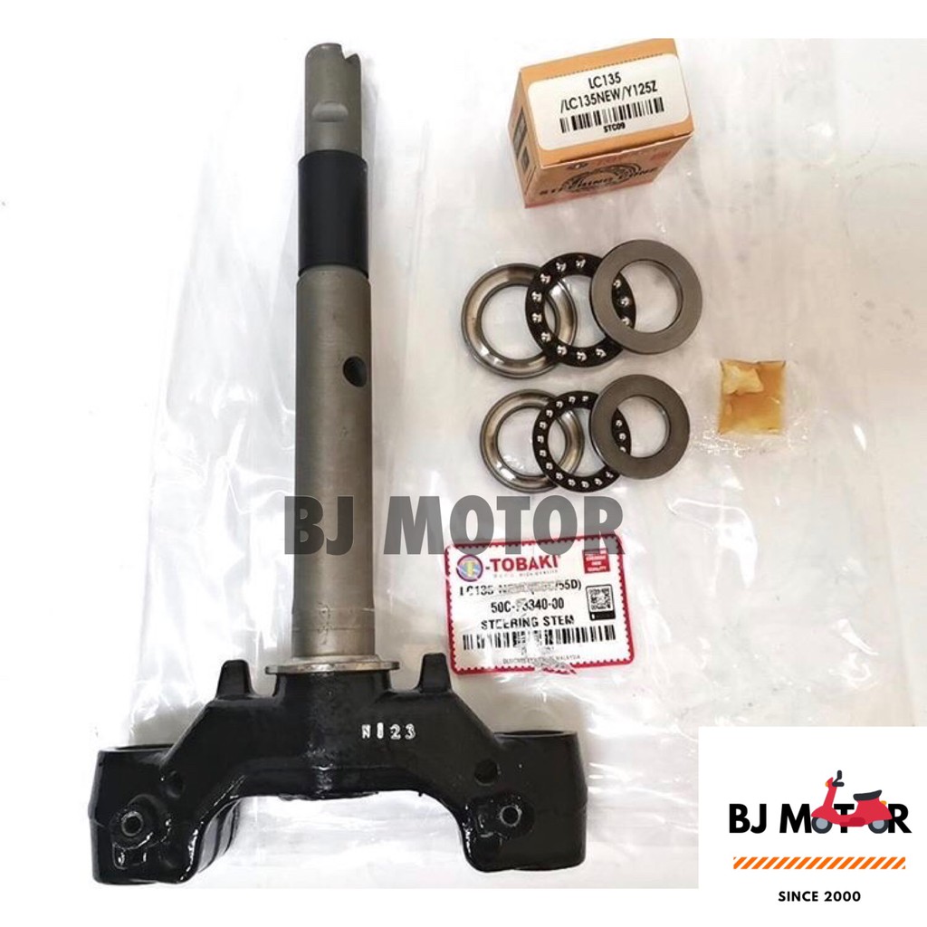 YAMAHA LC135 V2 V3 V4 V5 V6 NEW (55C/55D) STEERING HANDLE STEM FORK T UNDER BRACKET COUNTER ...