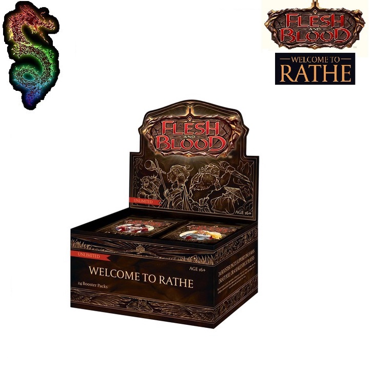 (SEALED) WELCOME TO RATHE WTR UNLIMITED Booster Box - Flesh and Blood ...