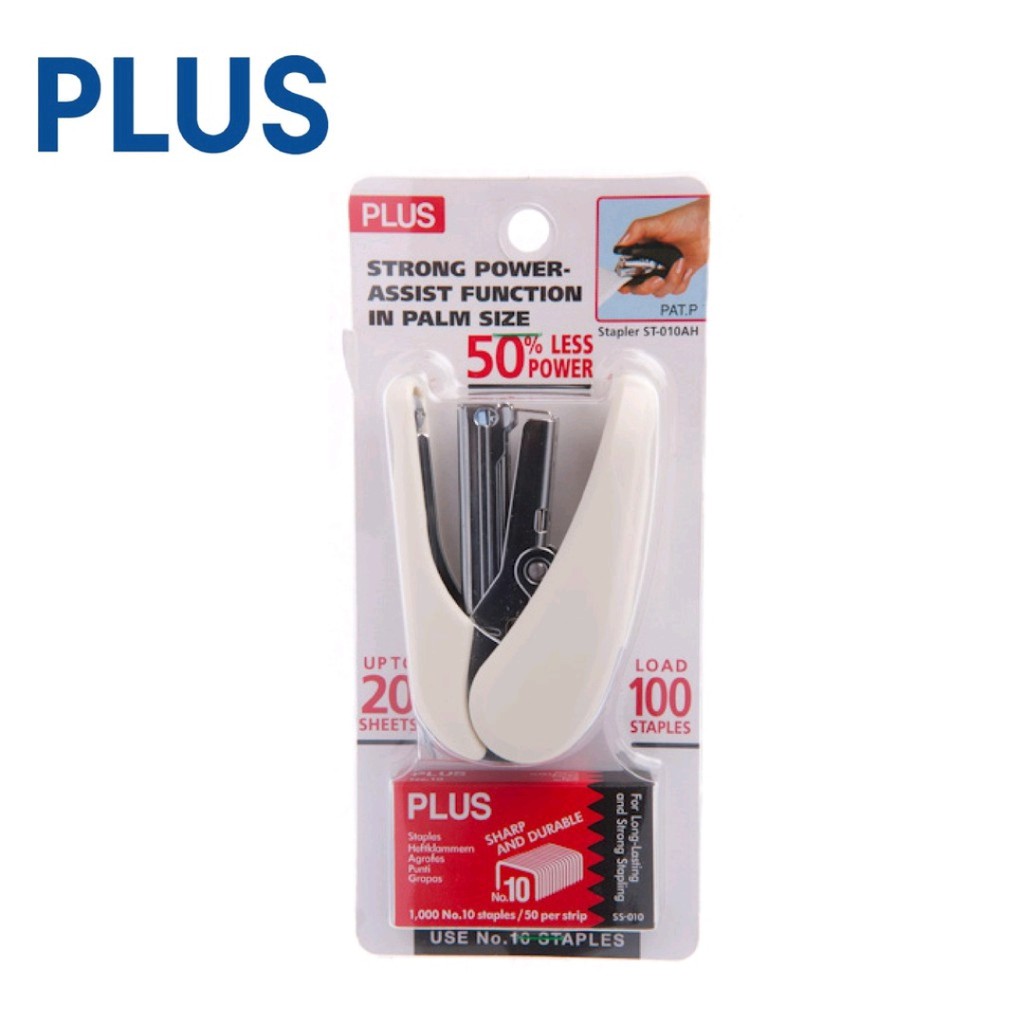PLUS Stapler ST-010AH (Use No.10 staples) | Shopee Malaysia