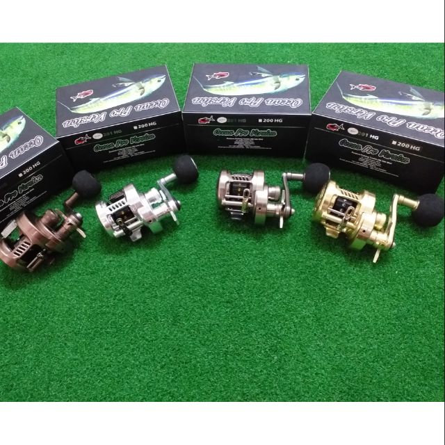 Gtech Ocean Pro Version 201HG Fishing Reel | Shopee Malaysia